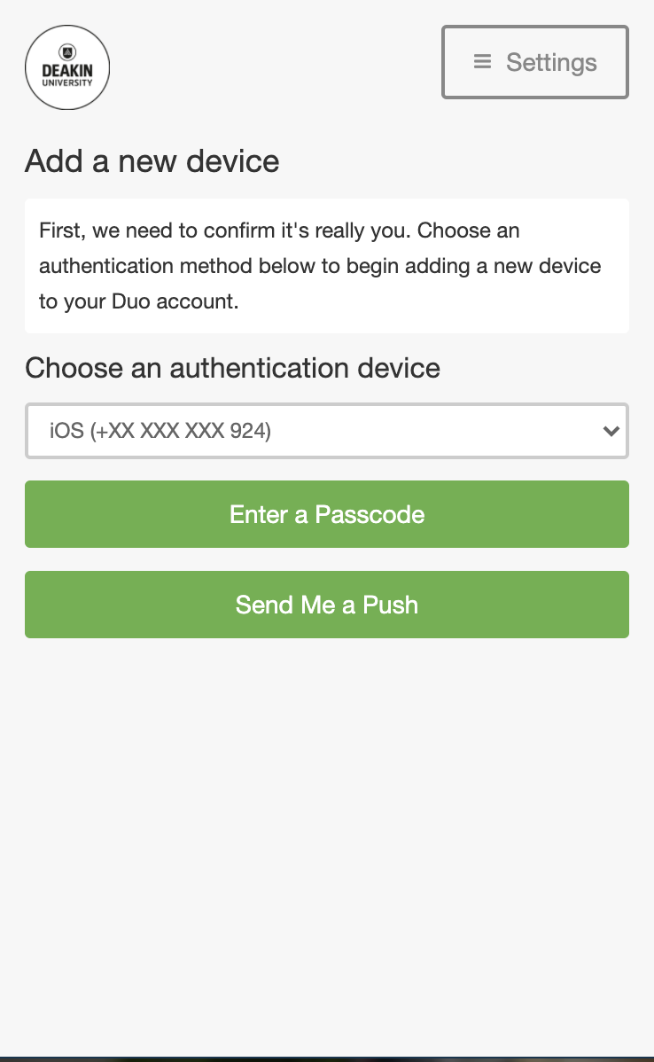 IT Help - Duo Mobile (MFA) – Restore Duo Mobile - IT Help