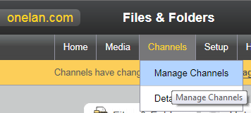 IT Help - ONELAN CMS – Deakin Digital Signage User Guide - IT Help