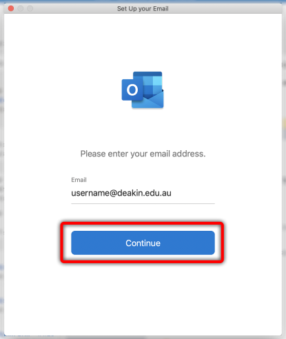 IT Help - Microsoft Outlook – Deakin Email/Calendar Setup Instructions ...