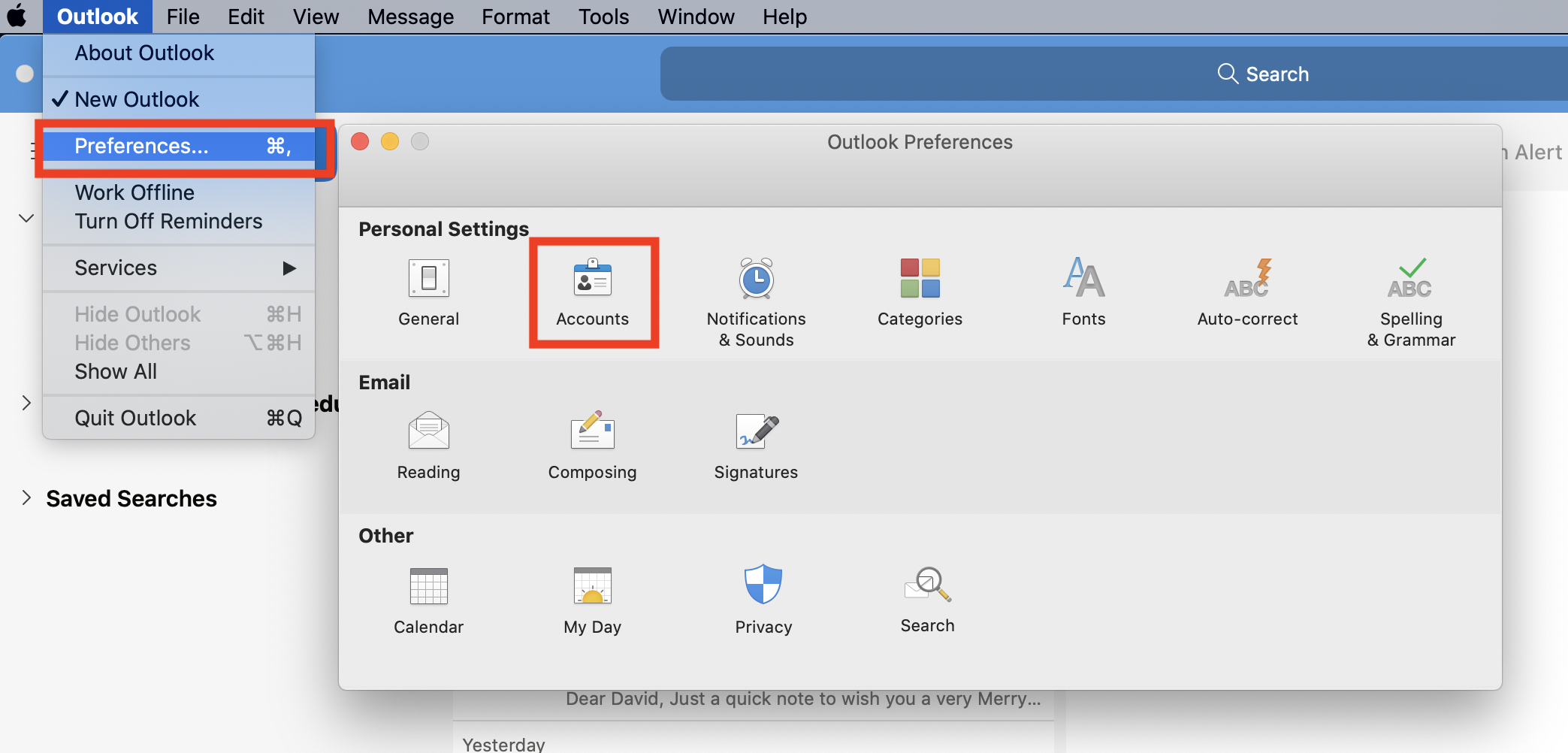 IT Help - Microsoft Outlook – Deakin Email/Calendar Setup Instructions ...