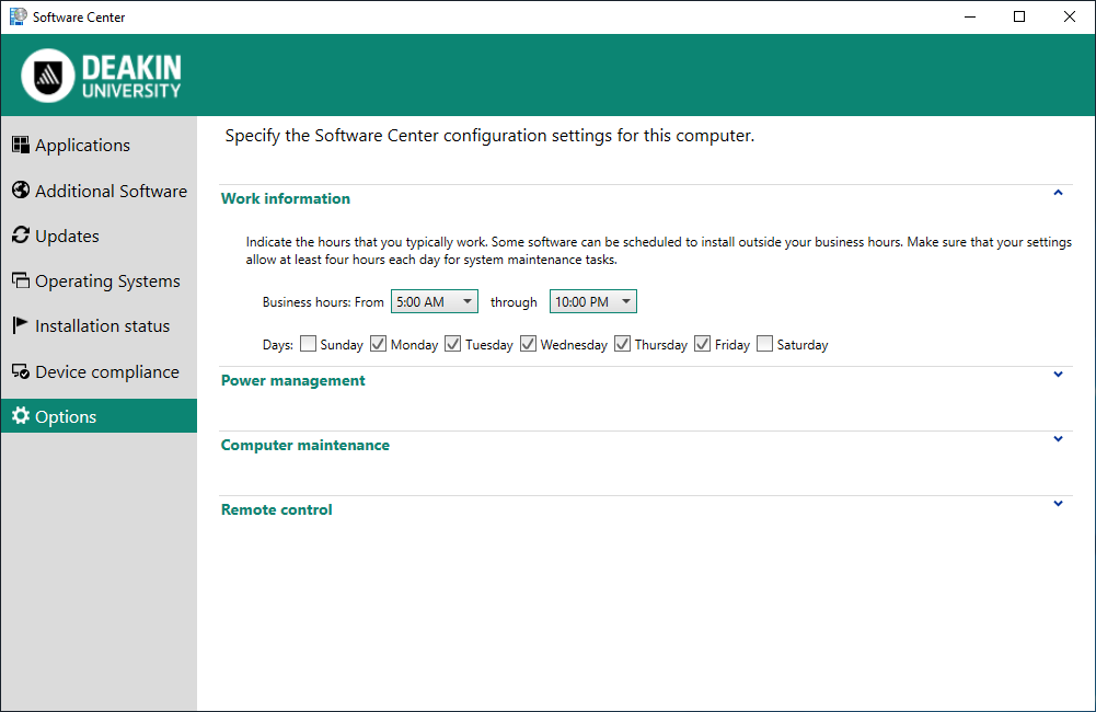 IT Help - Using Software Center on a Deakin managed computer (Windows ...