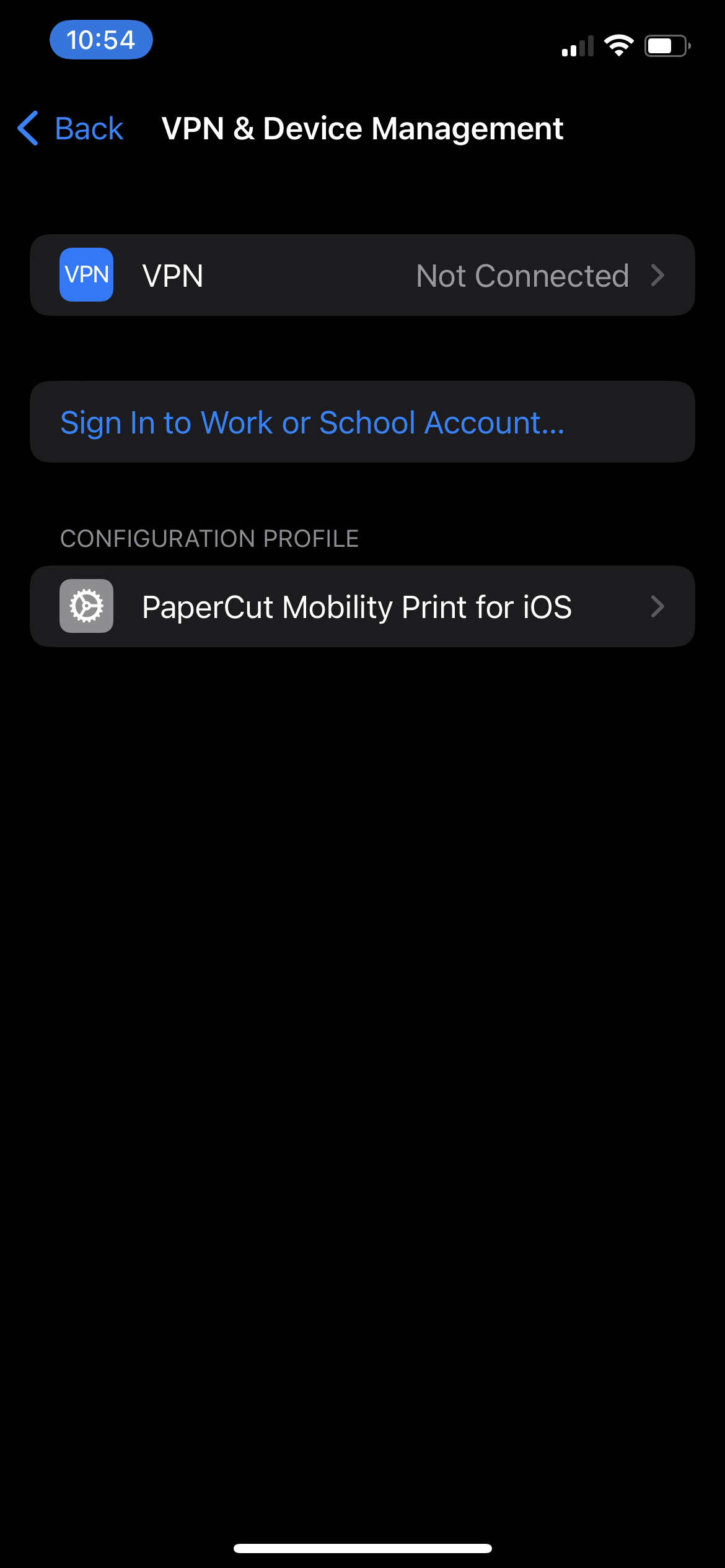 IT Help - Print@Deakin - Installing Deakin Print on Personal IOS device ...