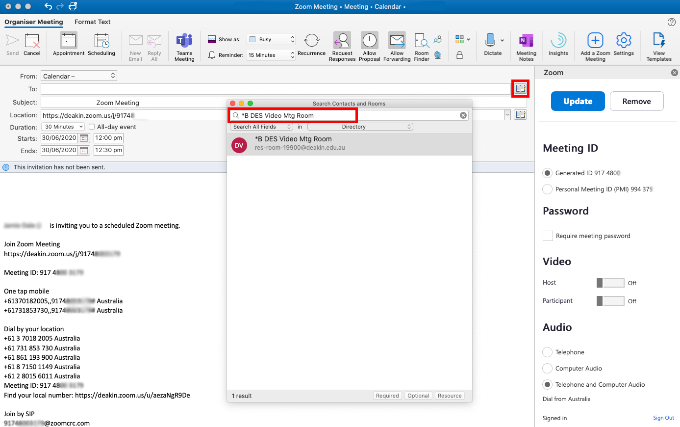 IT Help - Zoom Meetings – Video Conference Setup for a Meeting Room ...
