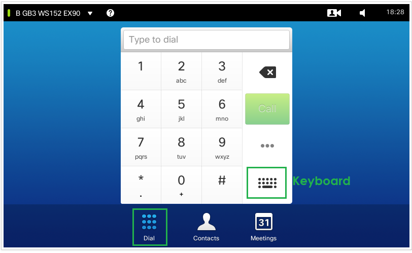 IT Help - Video Conference room - Join using SIP address (manual dial ...